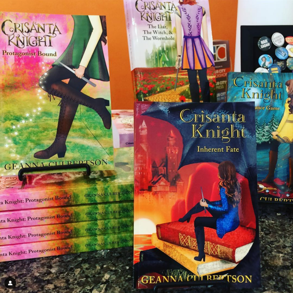 The Crisanta Knight Series | YA & MG Fiction | Best Fantasy Book Series