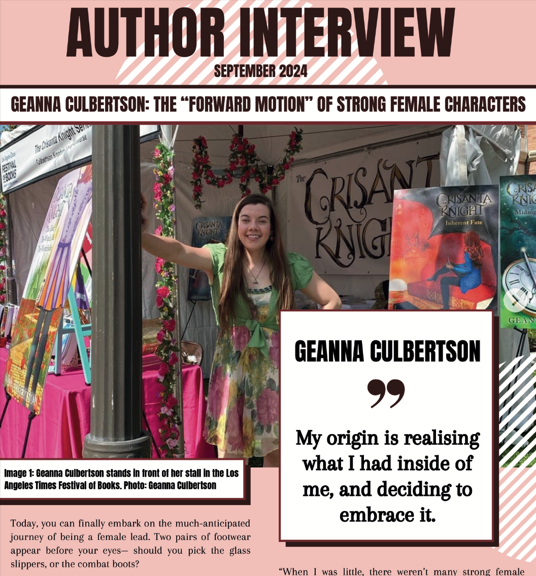 Author Interview - St. Rose of Lima's College - HONG KONG - Geanna ...